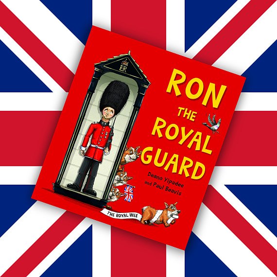 Deano Yipadee in the UK for Ron the Royal Guard
