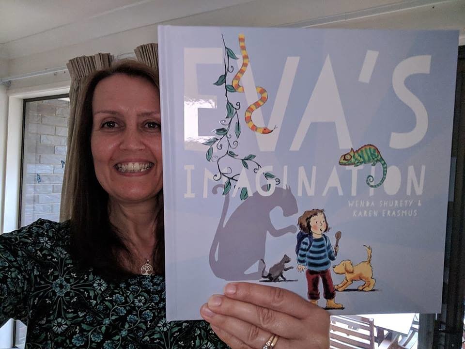 Wenda Shurety on her debut picture book Eva's Imagination