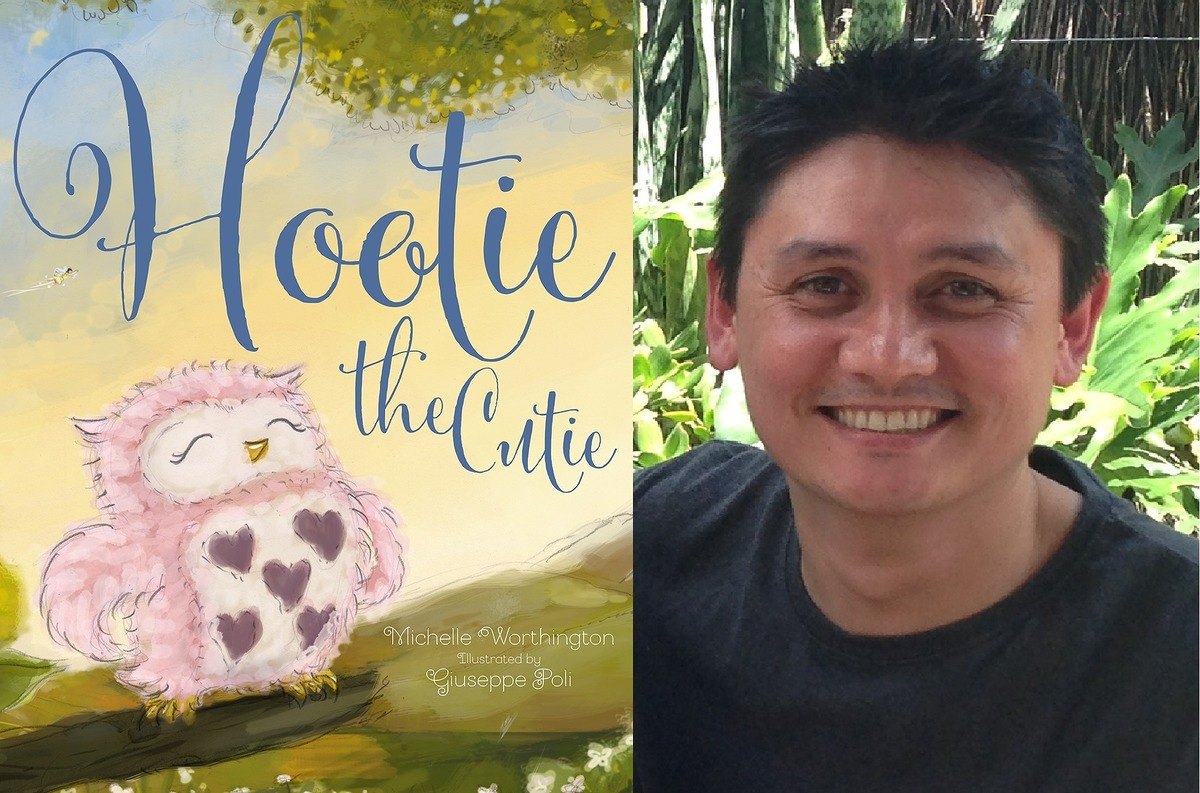 Giuseppe Poli celebrates the release of his first picture book