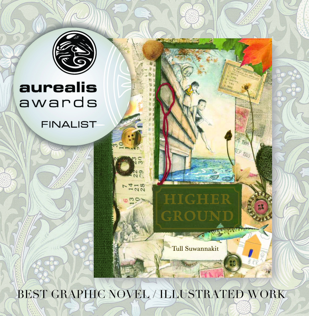 Higher Ground selected as a finalist in the Aurealis Awards