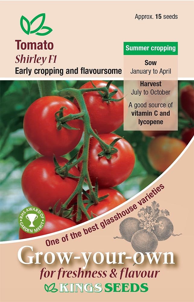 Tomato Shirley F1 RHS AGM