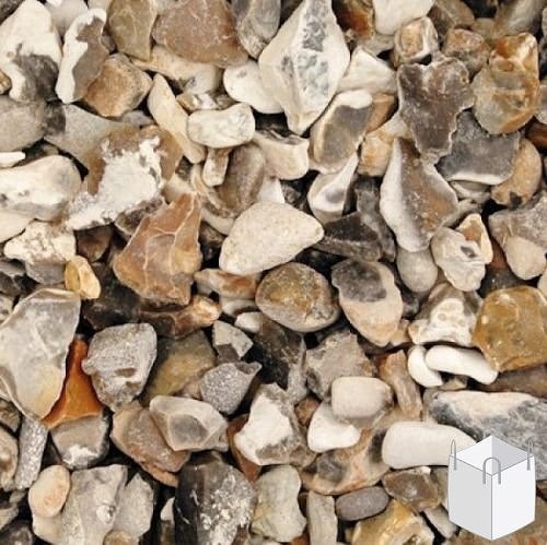Moonstone Flint Chippings 20mm Bulk Bag