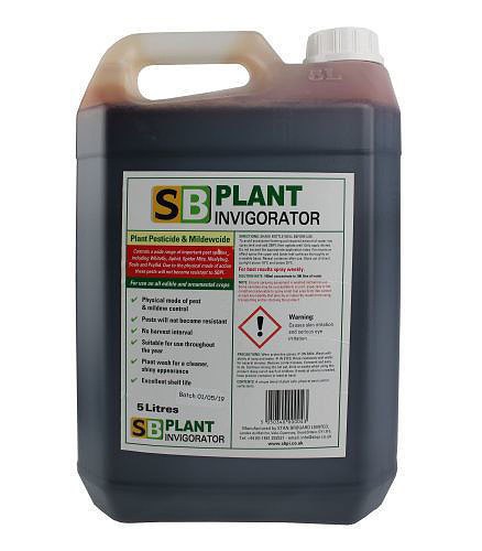 SB Plant Invigorator Commercial Strength 5L, High-Volume Garden Pest ...