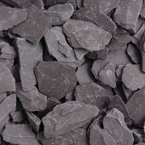 Blue Slate Chippings 40mm - 20kg bag