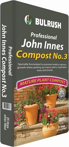 Bulrush Professional John Innes No.3 Mature Plant Compost, Soil 25L