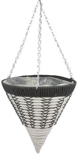 Emie Shan All Weather Hanging Basket Cone 32cm