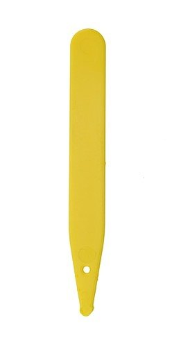 Yellow 4 Inch Plastic Plant Labels x 100