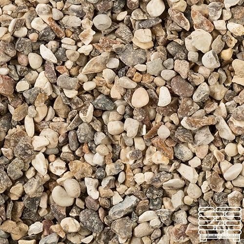 Shingle Beach Stone Chippings 10mm - Pallet (50) 20kg bags
