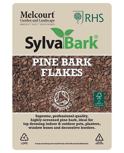 Melcourt SylvaBark® Pine Bark Flakes Outdoor Mulch Pine Bark Chips 15 ...