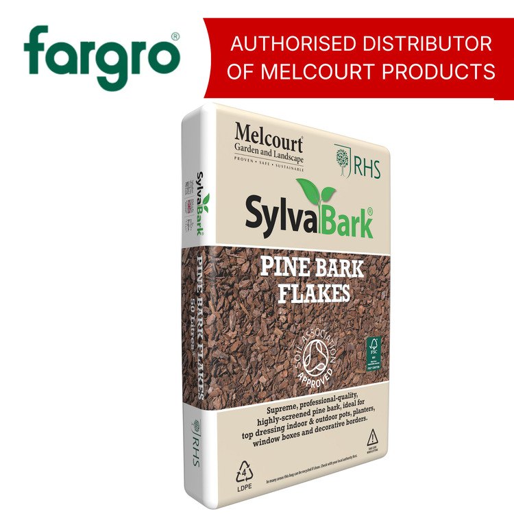 Melcourt SylvaBark® Pine Bark Flakes Outdoor Mulch Pine Bark Chips 15 ...