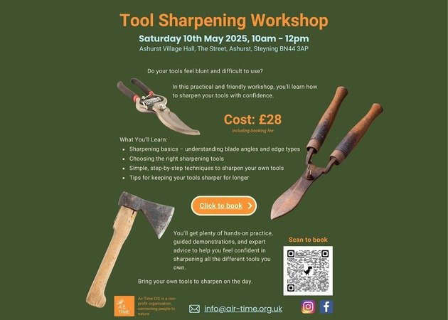 Tool Sharpening Workshop